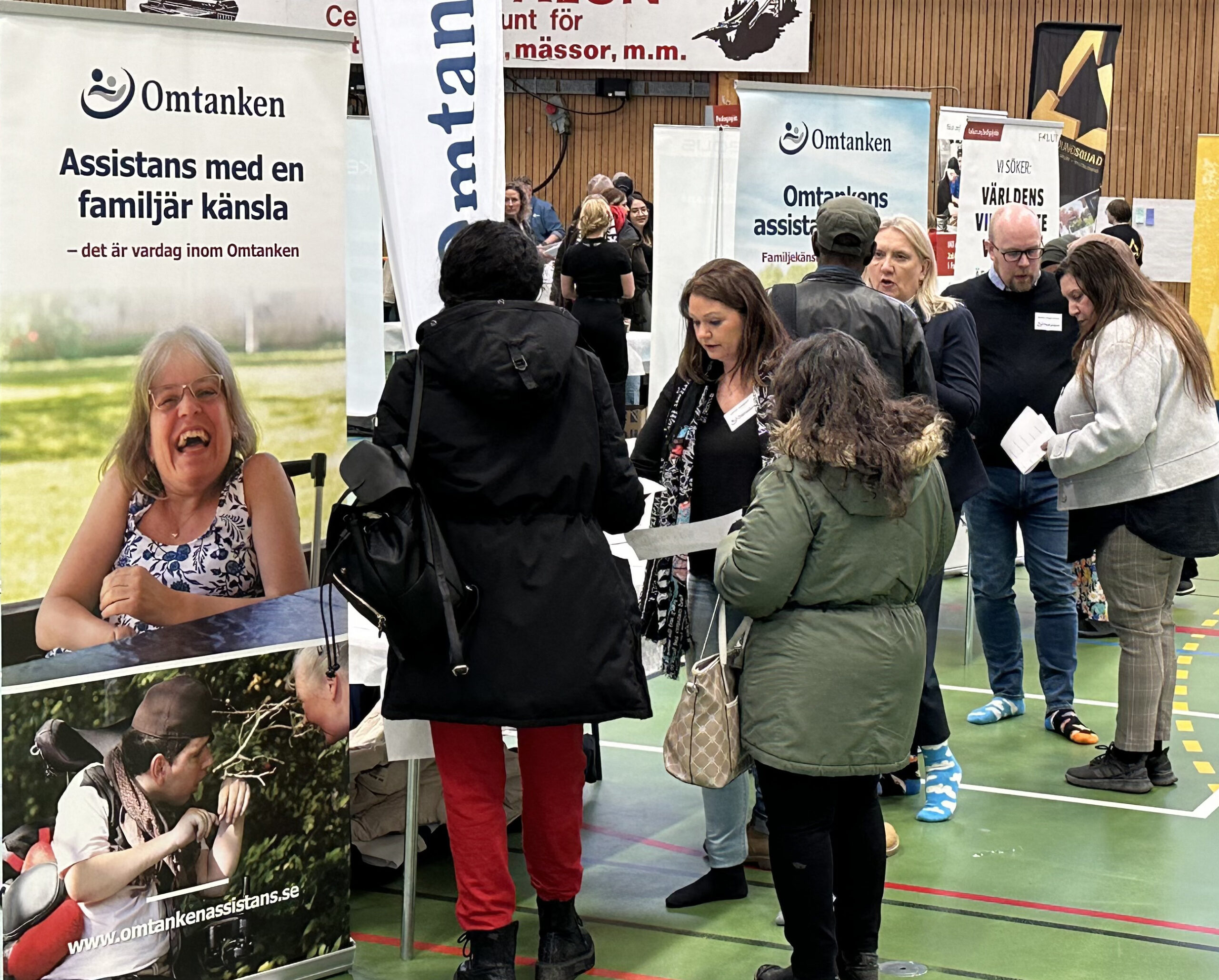 Stort mässintresse för Omtanken - Omtanken Assistans